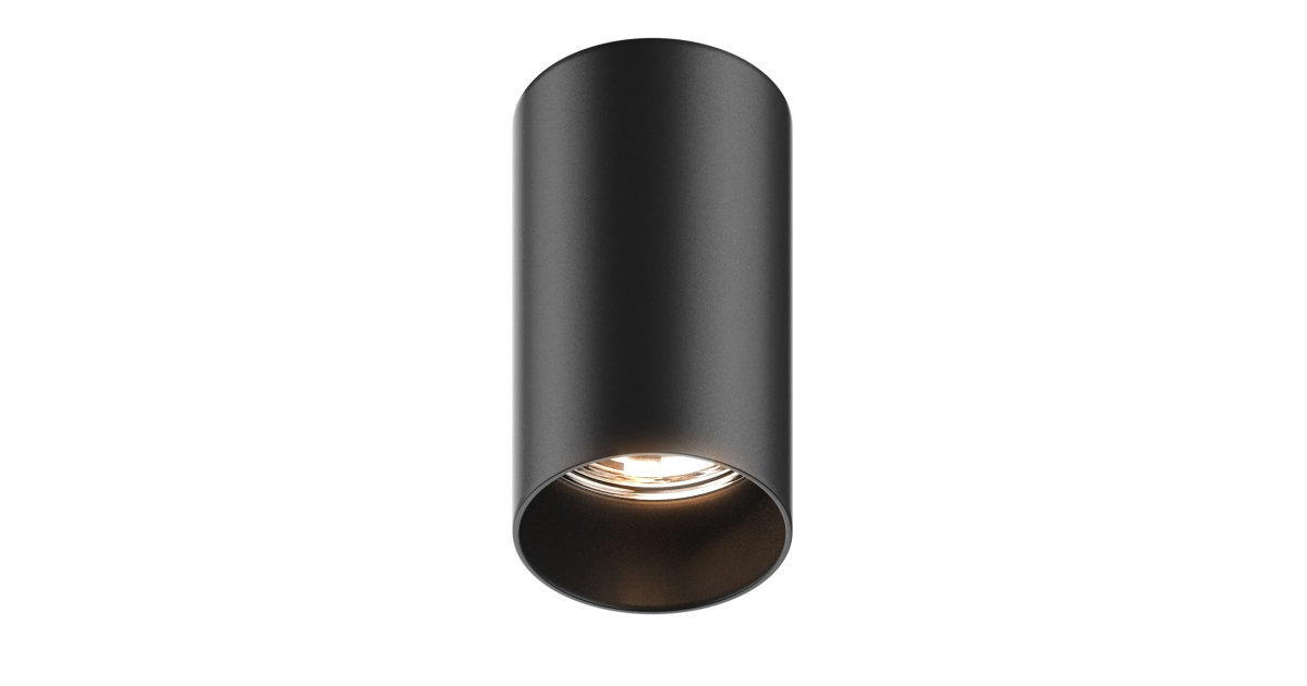 Zuma Line Tuba SL1 Next - opbouwspot - Ø 5,6 x 10 cm - zwart | Lichtkoning