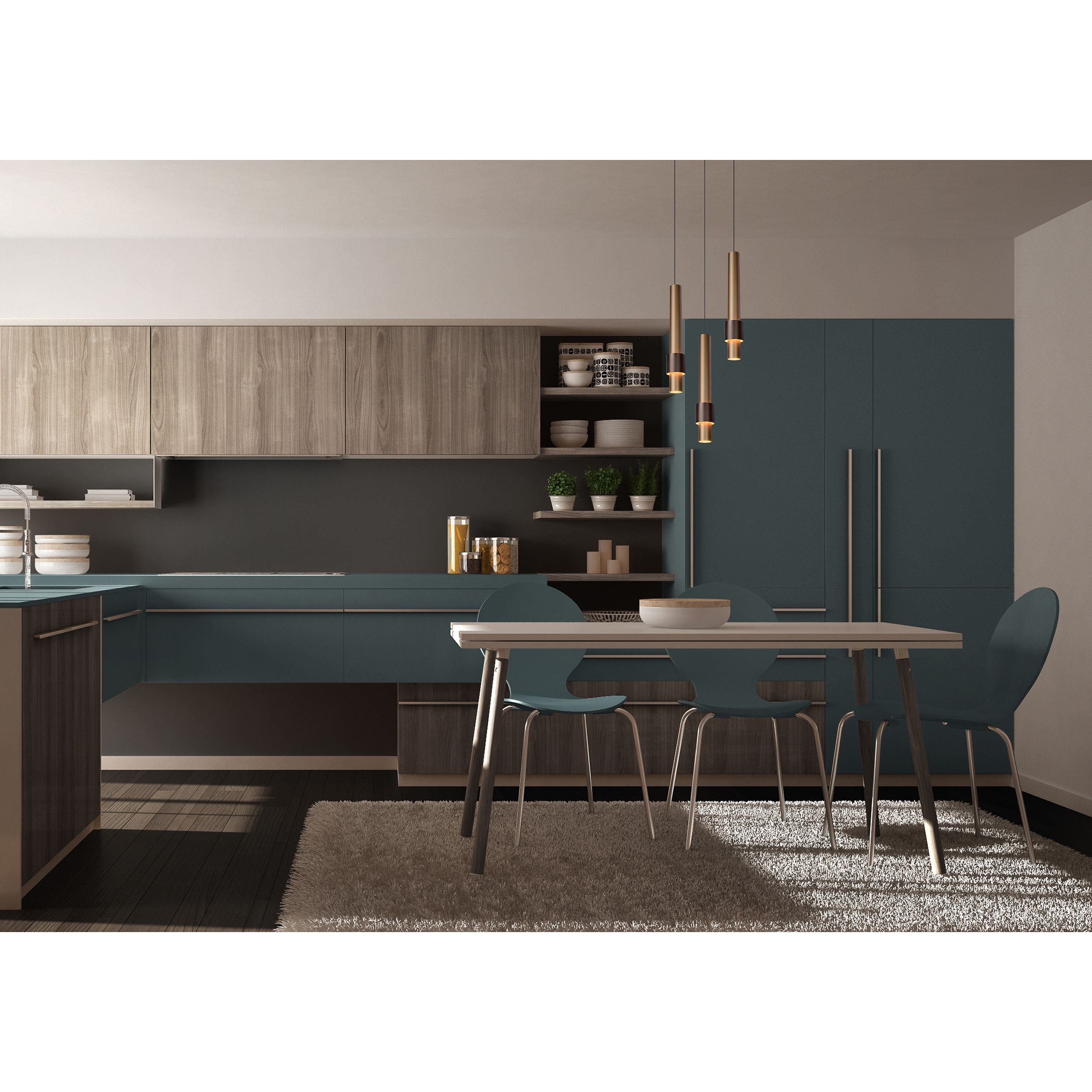 Lucide Margary - hanglamp - Ø 28 x 169 cm - 3 x 4W dimbare LED incl ...