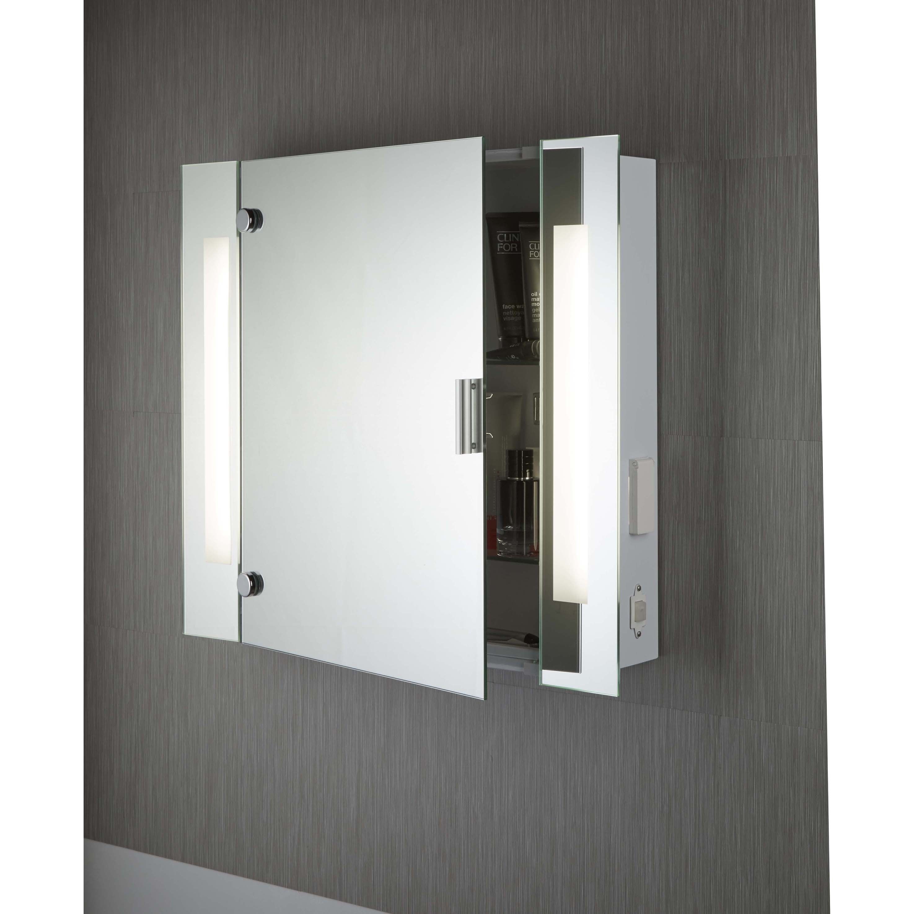 Searchlight Bathroom Mirrors - spiegel met verlichting - 66 x 60 cm - 9 ...
